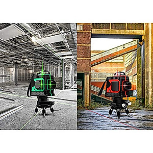 Laser Level Adapter Micro-adjust Fine Metal 360-Degree Rotating Base Tripod Connector, Standard 1/4 "-20 Male Thread Compatible with most Laser Level Devices