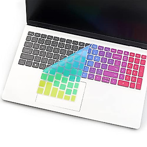Keyboard Cover for 15.6 Dell Inspiron 3510 3511 3515 3525 3530 3535 5510 5515 5518 7510, Inspiron 16 7610, Vostro 15 3510 5510 5515, Latitude 3520, Inspiron 15 3000 5000 7000 (Not Fit Dell G5 G15)