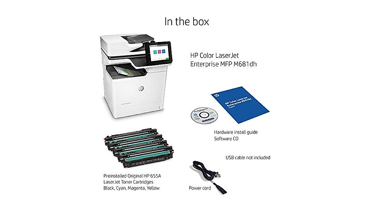 HP Color LaserJet MFP M681dh | High-Speed Duplex Printer for Business