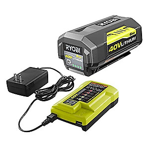 Ryobi Cordless Push Lawn Mower 20 in. 40-Volt with Whisper-Quiet Design