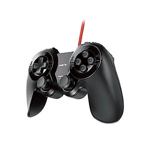 Elecom JC-DUX60BK Gamepad, USB, 24 Buttons, For MMO, Black