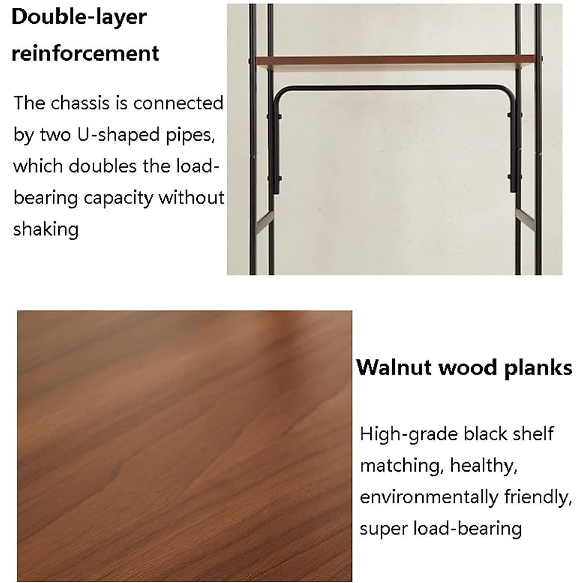 ZXXHNNAIH 3-Tier Toilet Shelf, Easy to Assemble Floor-to-Ceiling Top Storage Corner Commode Rack, Multifunctional Toilet Rack