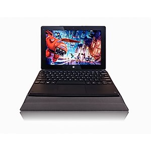 Fusion5 NOT Suitable for FWIN232 S2 Models - Docking Case with Keyboard by Fusion5 - Tablet Case for Windows 10 Tablet FWIN232 S1 Models Only