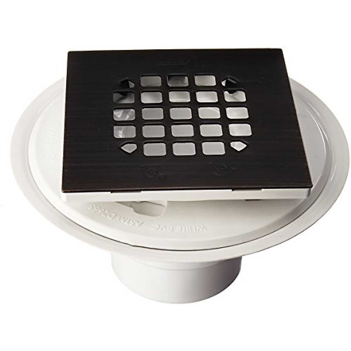 Oatey 42398 Square Orb Strainer, Small, White