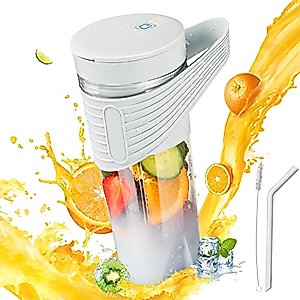 Portable blender for shakes and smoothies,Personal blender, 20000r/m, 16 oz Traveling Fruit Veggie Juicer Cup With 7 Blades, Portable Blender USB Rechargeable