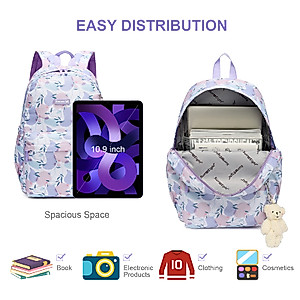 Netlmfg Mini Backpack - Kids Bags for Backpacks School - Bookbag with DIY Cute Pendant - Lightweight Waterproof Back pack with Chest strap- School Bags for Boys Girls(Girl Boy 6+ Years)