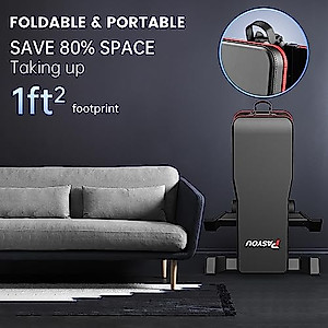 PASYOU Adjustable Weight Bench Press (9x4x3 Positions), Foldable Workout Bench, 700 Pounds Load Flat Incline Decline Strength Training Benches, Sit Up Exercise Equipment