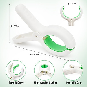 Minyaluck Beach Towel Clips for Chairs Cruise-Clothespins 12 pcs Heavy Duty Laundry Clamps Clothes Pegs Chair Clips Towel Holder Windproof Clothes Pins for Lounge Chair 3 Colors