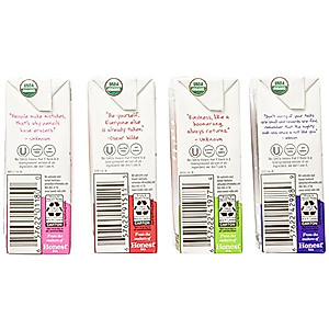 Honest Kids Organic Fruit Juice Drink Boxes, Assorted Flavors, 329.34 oz
