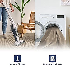 Beverly Rug Non-Slip Modern Rug 8x10 Solid Traditional Rubber Backing Machine Washable Soft Thin Indoor Area Rugs for Living Room Stain Resistant Non Shedding Casual Carpet (8 x 10 Beige)