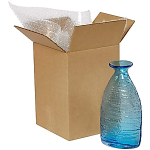 Aviditi Bubble Cushioning Wrap Rolls, 24 Inch x 750 Feet, 3/16" Small Bubble, Perforated Every 12 Inches, for Packing, Shipping and Moving (2 Rolls)