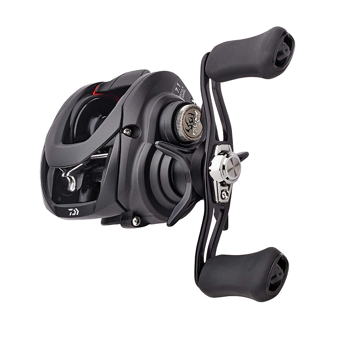 Daiwa, Tatula Baitcasting Reel, 100, 6.3:1 Gear Ratio, 8 Bearings, 11 lb Max Drag, Left Hand, Black