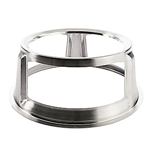 Solo Stove Bonfire Hub, Stainless steel Hub for 8” Elevation, Addition to Bonfire fire pit, Weight: 3 lbs, Diameter top: 14.5", Height: 8"