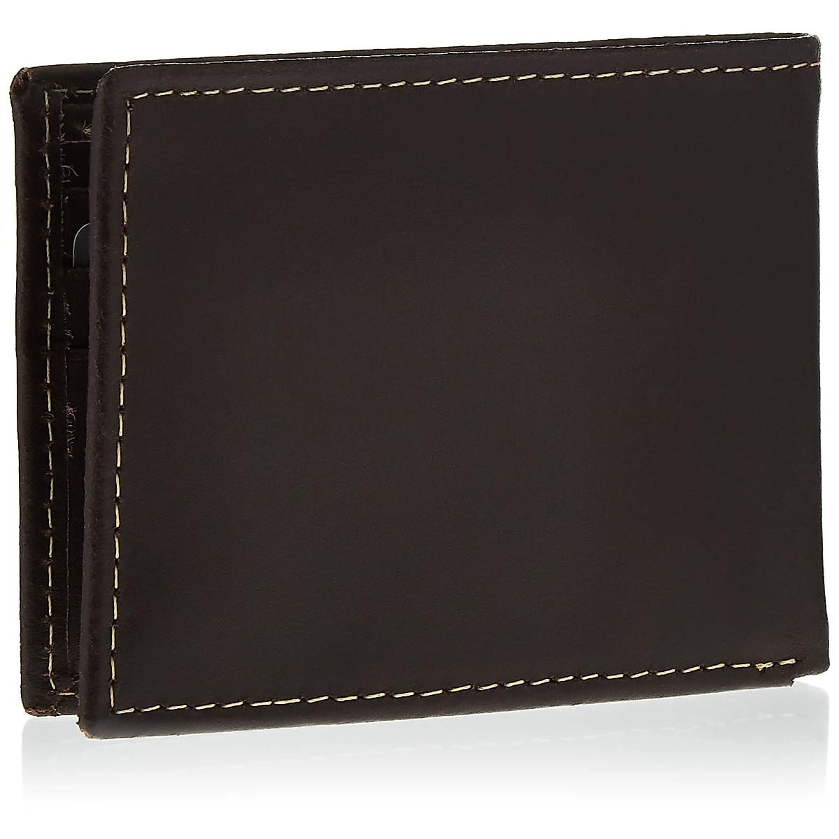 Timberland mens Sportz Quad Leather Passcase Wallet , Dark Brown, One Size