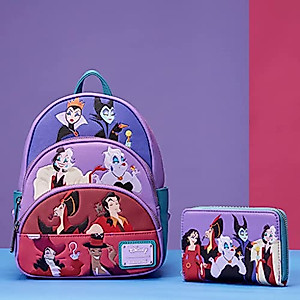Loungefly Disney sac à dos Villains Color Block Triple Pocket
