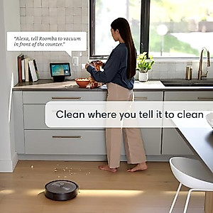 iRobot Roomba j9+ Self-Emptying Robot Vacuum – Powerful Suction, Identifies and Avoids Obstacles Like pet Waste, Sel-Empties for 60 Days, Best for Homes with Pets, Smart Mapping, Works with Alexa​