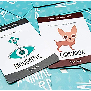 Totem: Self-Esteem & Family Bonding Game Ages 8+ - Therapy Games for Kids, Teens, Adults, Counselors - Team Building Games for Work - Group Therapy Conversation Cards for Mental Health