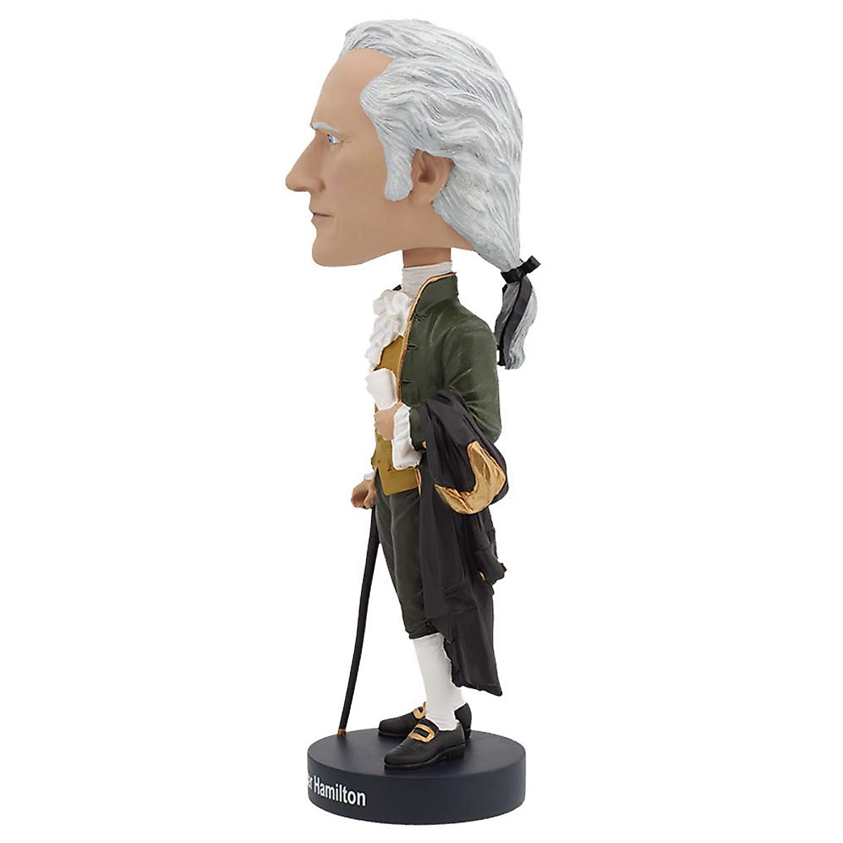 Royal Bobbles Alexander Hamilton Bobblehead, Premium Polyresin Lifelike Figure, Unique Serial Number, Exquisite Detail