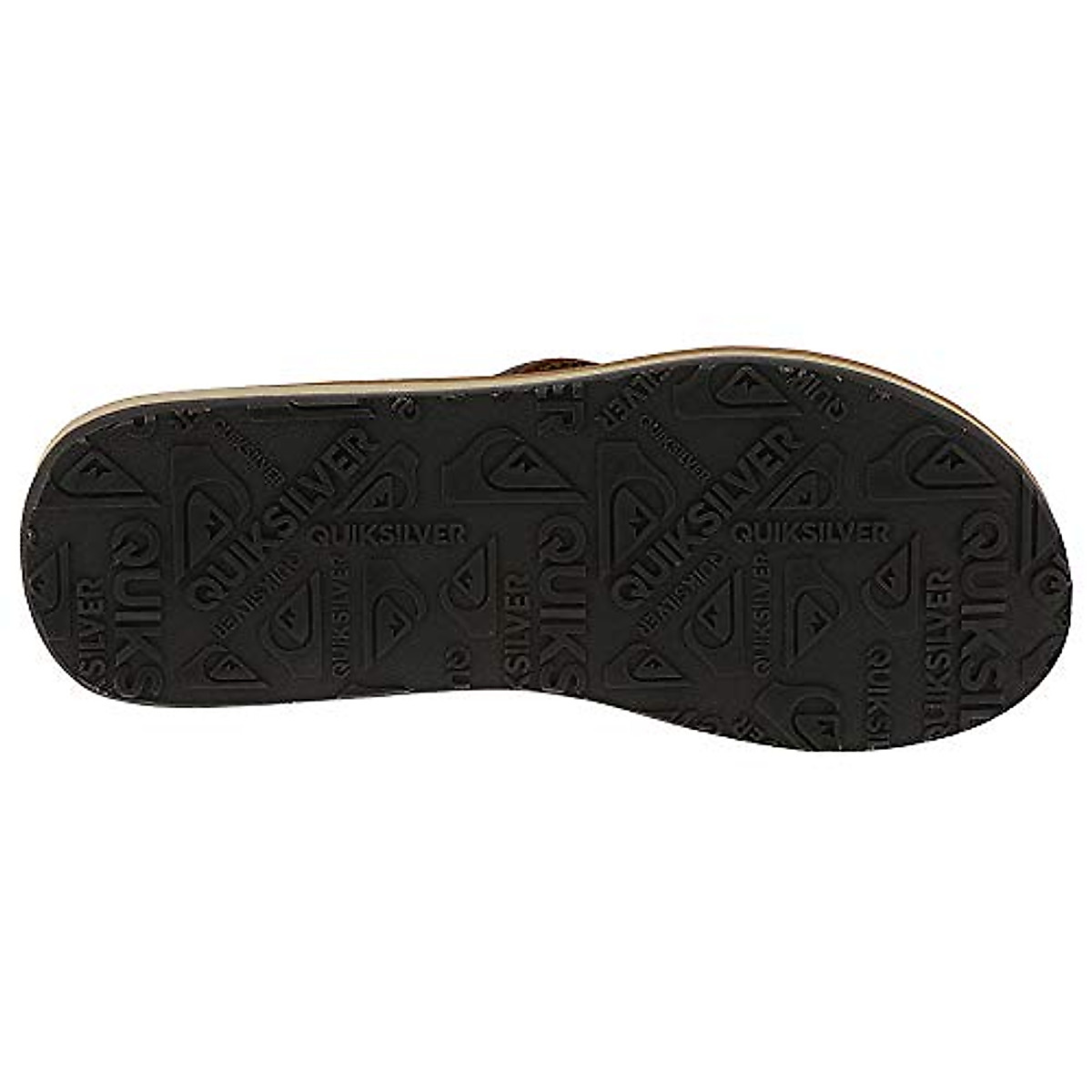 Quiksilver Men's Carver Nubuck Sandal, Demitasse/Solid, 9