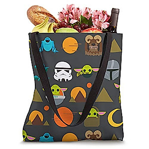 Star Wars The Mandalorian The Child Creature Collage Tote Bag