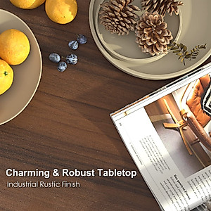 HAIOOU Coffee Table, Mid Century Modern Style Cocktail Table TV Stand with Drawer, Open Storage Shelf, Stable Floor-Anti-Scratching Pine Leg for Home, Office, Living Room