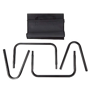 Amagabeli Fireplace Bellows 15.5"x 7" Bundle Fireplace Log Holder with Canvas