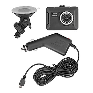 Dash Cam, 1080P Full HD Smart Dash Camera Dash Cam Front Rear Camera with Motion Detection, Loop Recording, G Sensor, Parking Mode, Dashboard Camera