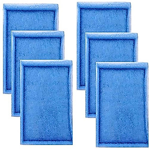 JSHD Aquarium Filter Cartridge,for Aqua tech 30 to 60 Filters, Aquarium Filters for Aqua-tech ez-Change 3 Power Aquarium Filter,Fish Filter Cartridge fits 55 Gallon Fish Tank Filter(6 pcs)