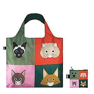 LOQI Artist Stephen Cheetham Cats Reusable Shopping Bag (SC.CA)