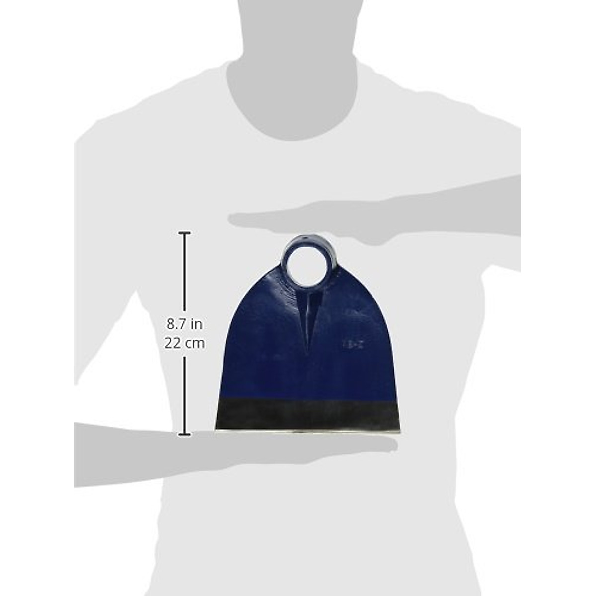 Seymour 42802 Eye Hoe - American Pattern, 7.75" Blade 1-3/4" Diameter Hole