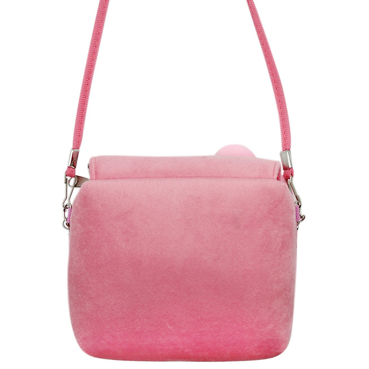 RARITYUS Little Girls Fashion Flower Crossbody Shoulder Bag Plush Handbag Mini Purse with Handle