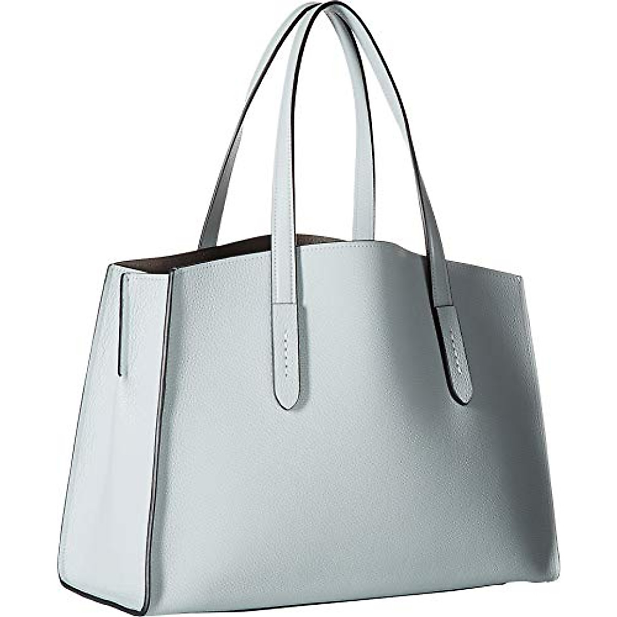 COACH Polished Pebble Leather Charlie Carryall Sv/Sky One Size