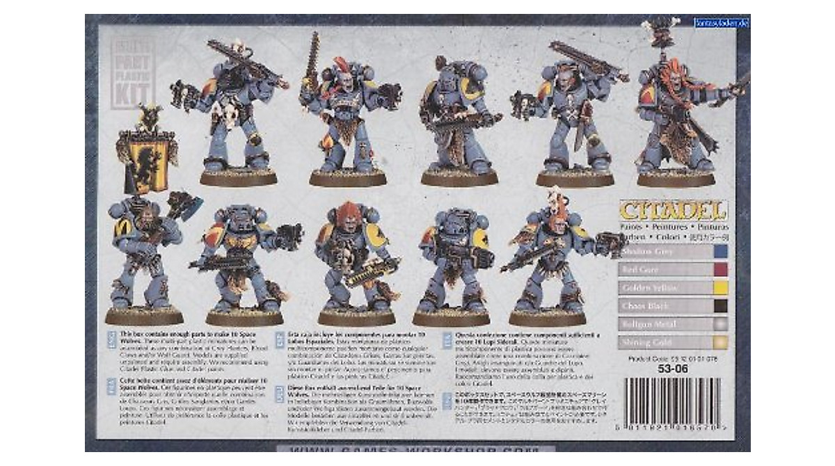 Buy Space Wolves Marine Tactical Pack - Warhammer 40k