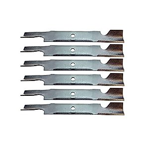Stevens Lake Parts Set of 6 New Lawn Mower Blade Fits Toro 74830, 74841, 74845, 74851, 74855, 74871 Models Interchangeable with 117-7277-03, 14803, 14803