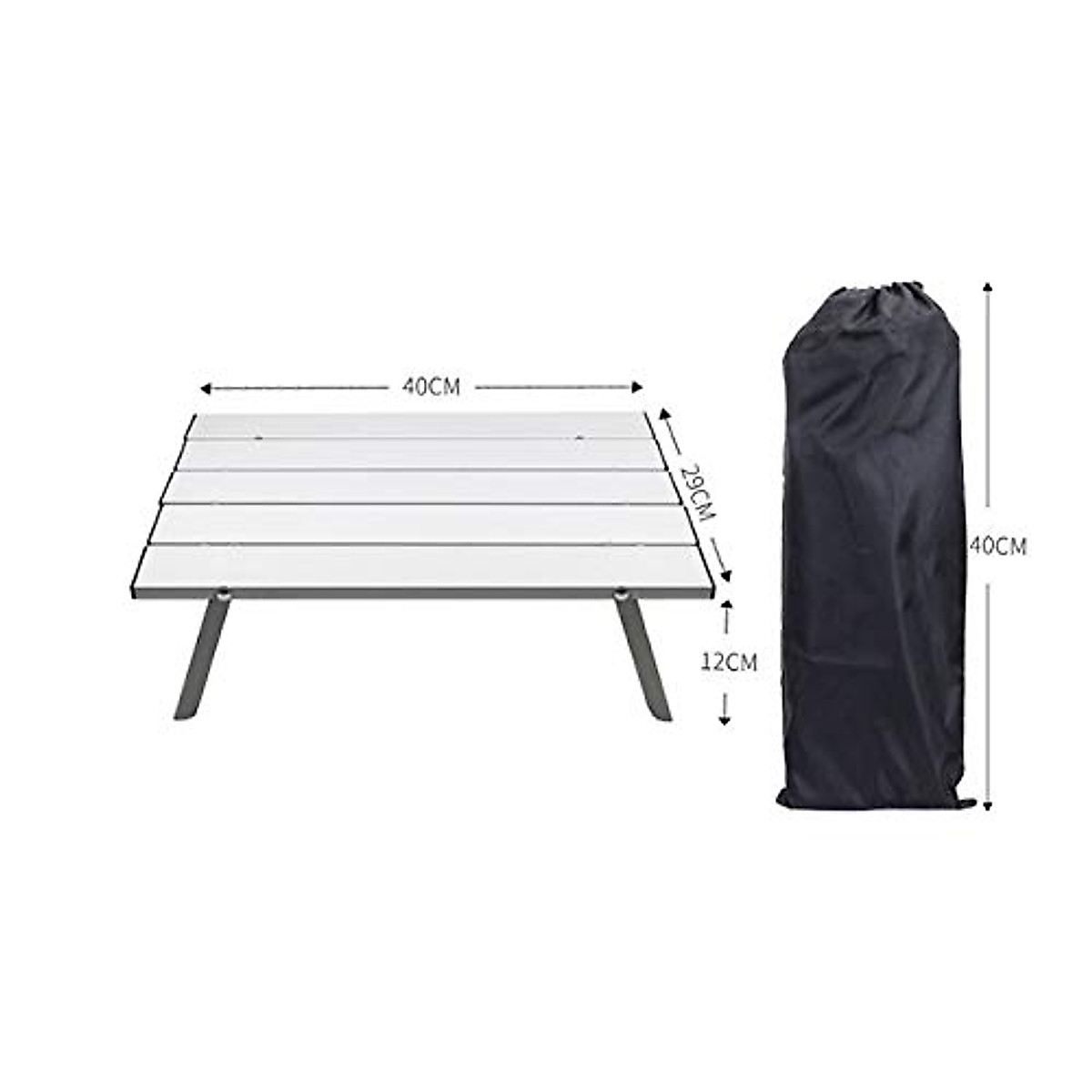 DOUBAO Aluminum Alloy Portable Table Outdoor Furniture Foldable Folding Camping Hiking Desk Traveling Outdoor Picnic mesa plegable