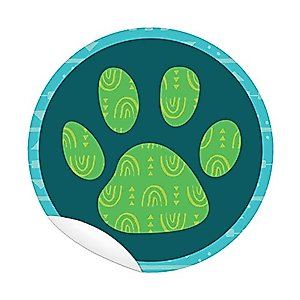Carson Dellosa Education One World Social Distancing Floor Decals, Self-Adhesive, Pack of 10
