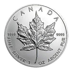 2012 Canadian Maple Leaf .9999 Silver $5 Brilliant Uncirculated