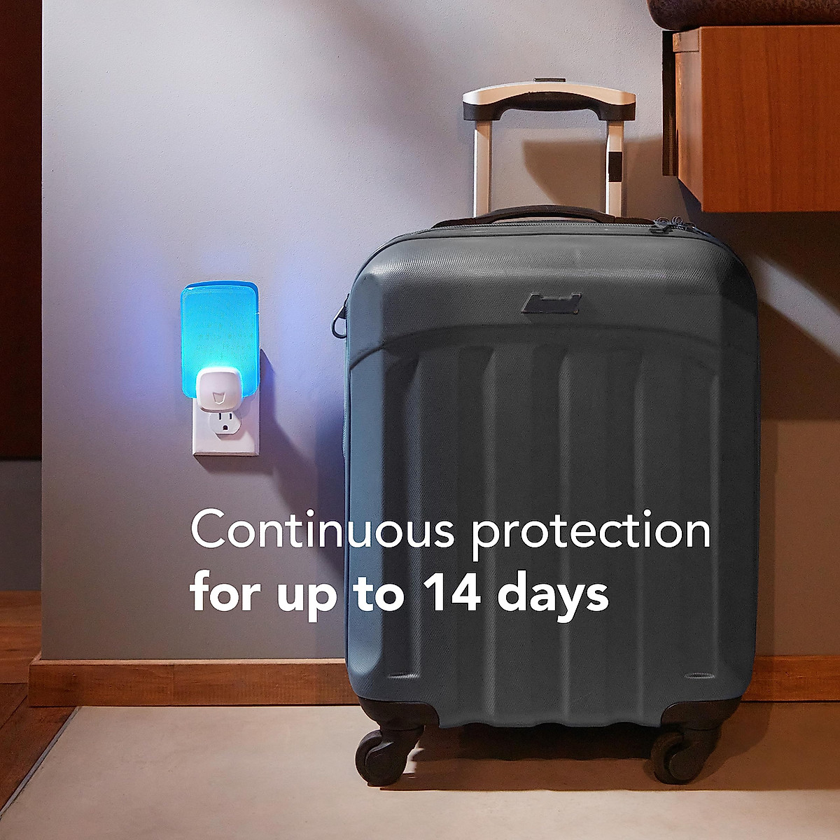 Raid Essentials Flying Insect Light Trap Refills, 2 Light Trap Refill Cartridges, Featuring Light Powered Attraction