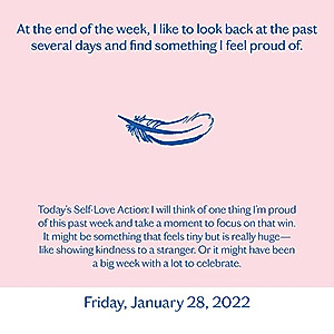 A Year of Self-Love Page-A-Day Calendar 2022: Daily Affirmations and Actions for Self-Compassion and Self Worth.
