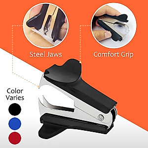Staple Remover 2 Pack Staple Puller Pinch Jaw Style Staple Remover Tool, Stapler Removers
