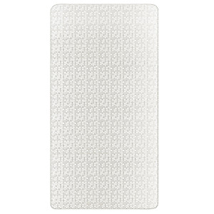 Dream On Me 2-in-1 Breathable 150 Ultra Coil Inner Spring Standard Crib & Toddler Mattress in White I Greenguard Gold Certified I JPMA Certified