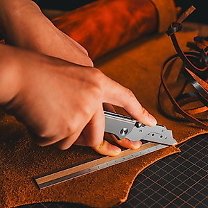 NUKNIVES Knife Blades for U23 Kumpanter Folding Utility Knife, Utility blades