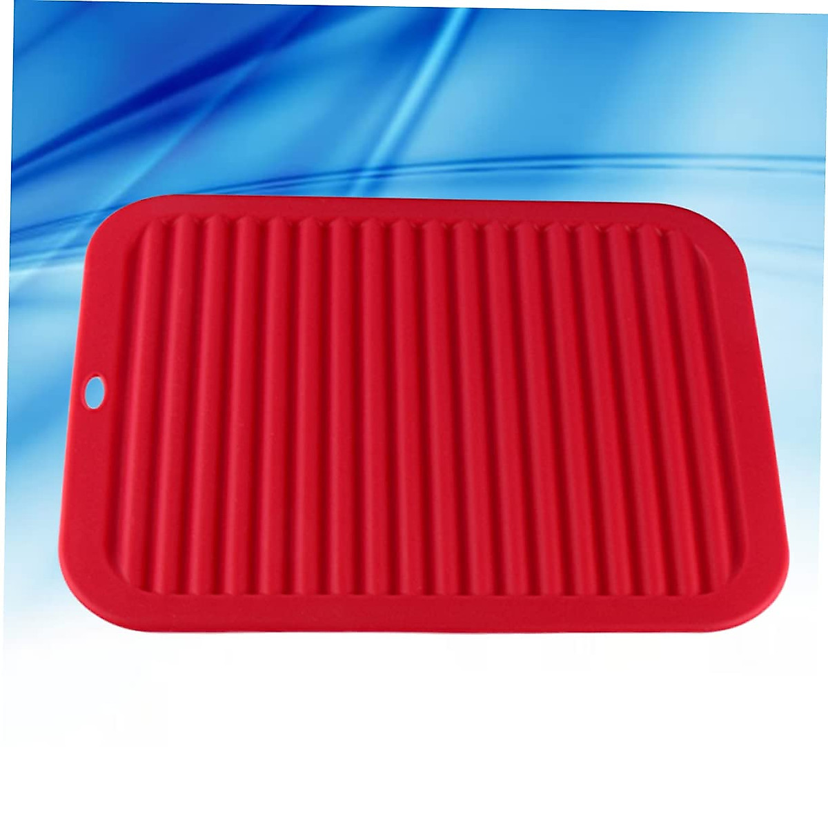 OKUMEYR Drain Tray Drying Mat Insulation Pad Silicone Mat Mat Large