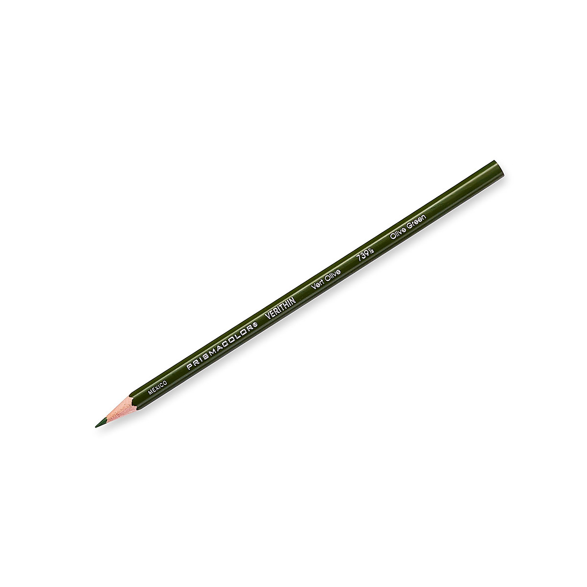 Prismacolor Verithin Colored Pencil, Olive Green, 1-Count