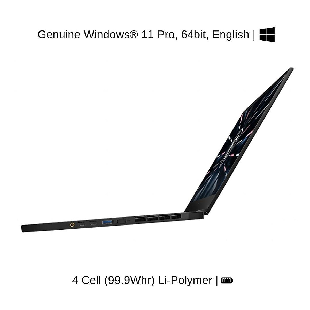 HIDevolution [2023] MSI Stealth GS66 12UGS 15.6" QHD 240Hz, 1.8 GHz i9-12900H, RTX 3070 Ti, 64 GB 4800MHz RAM, 16 TB PCIe SSD, Windows 11 Pro