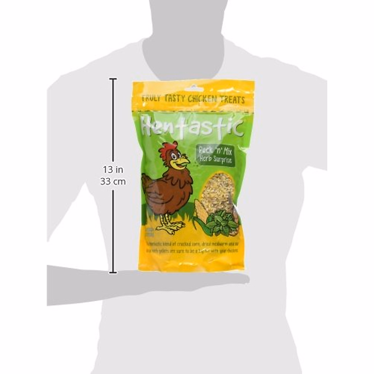 Unipet Usa 084130 Hentastic Peck 'N' Mix Herb Surprise