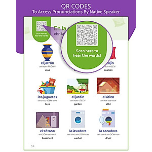 Rosetta Stone Spanish Picture Dictionary, Spanish Dictionary to Learn Spanish Vocabulary, Spanish Grammar, and Phrases, Dictionary for Kids and ... Dictionaries) (English and Spanish Edition)