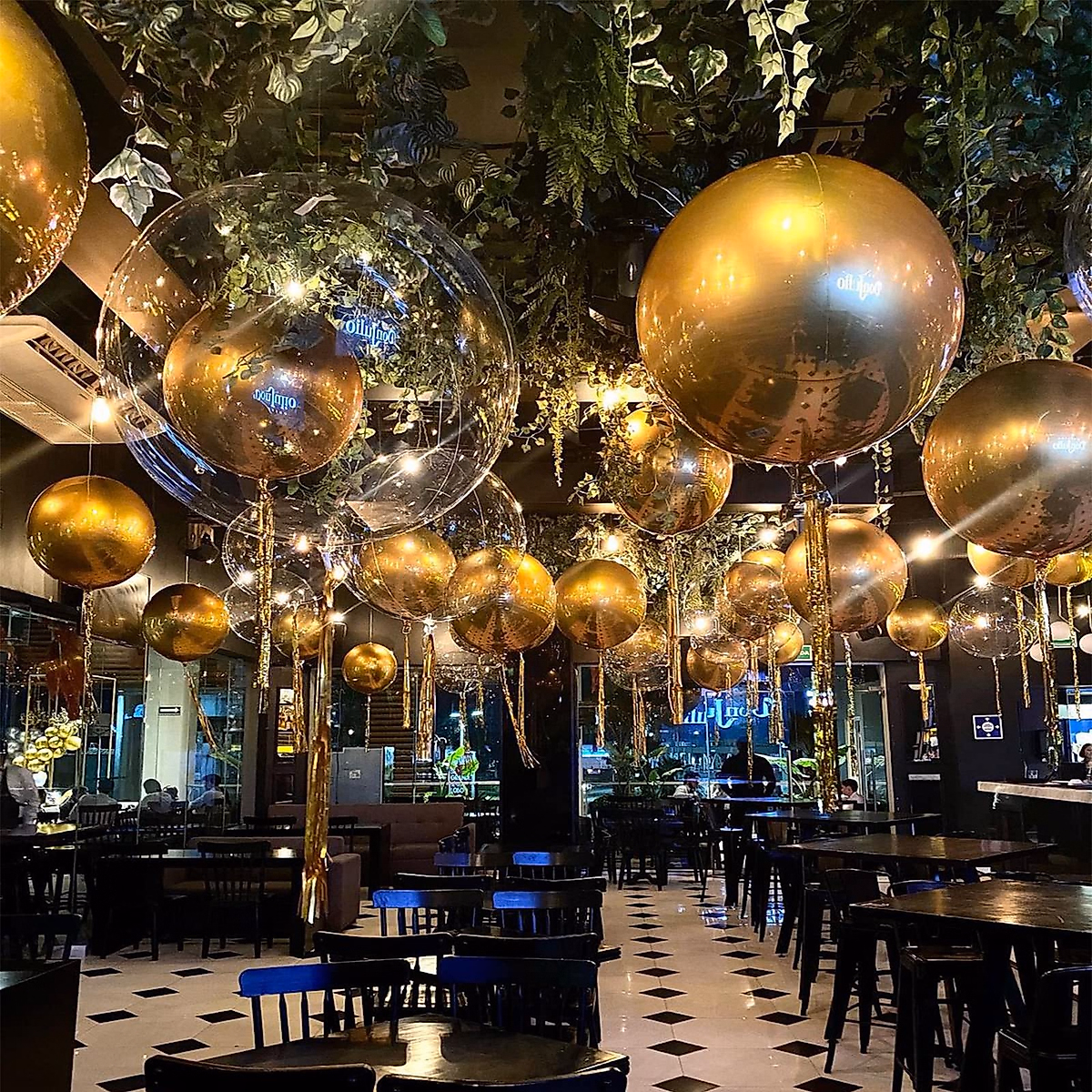 Gold Metallic Chorme Balloons Latex Party Balloons - 20 Pack 18 Inch Big Gold Balloons Large Round Helium Balloons for Baby Shower Wedding Graduation Birthday Gold Themed Party Decorations