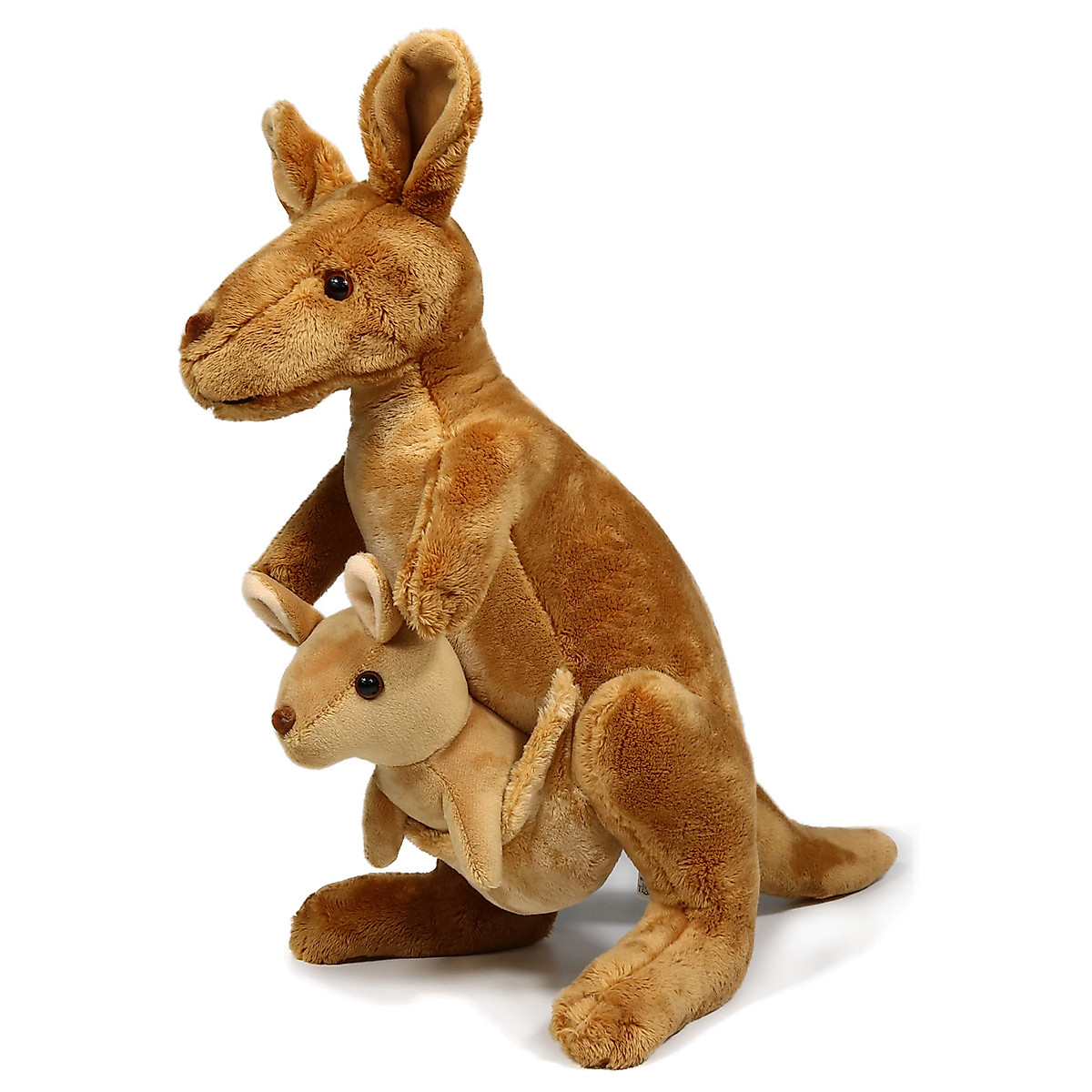 Ice King Bear Kangaroo Stuffed Animal with Removable Joey Plush Toy,12 Inches