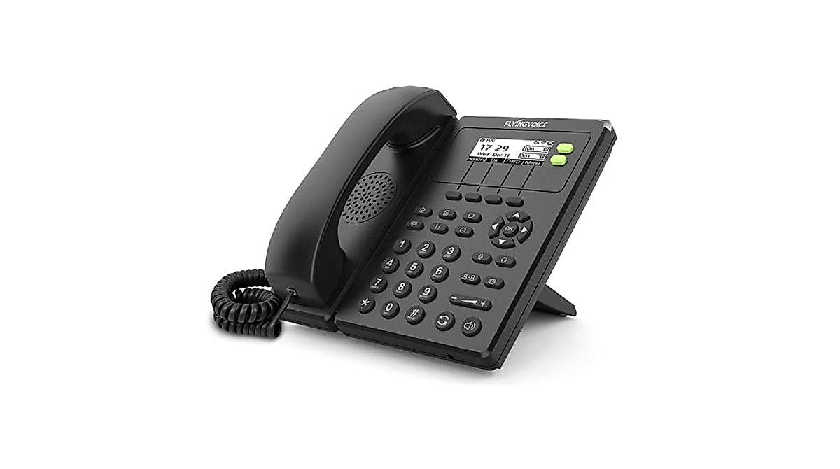 FLYINGVOICE FIP10P VoIP Phone with WiFi Support